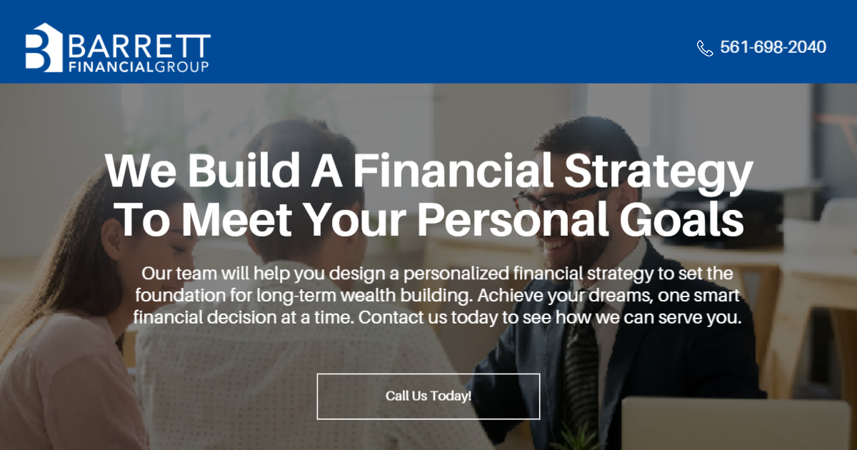 Barrett Financial Group - Wigand Team - Strategy Wins